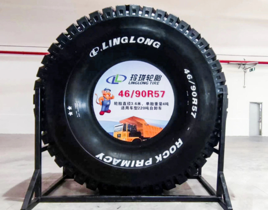 玲珑OTR轮胎尺寸提升至57吋 – Tyrepress 中国